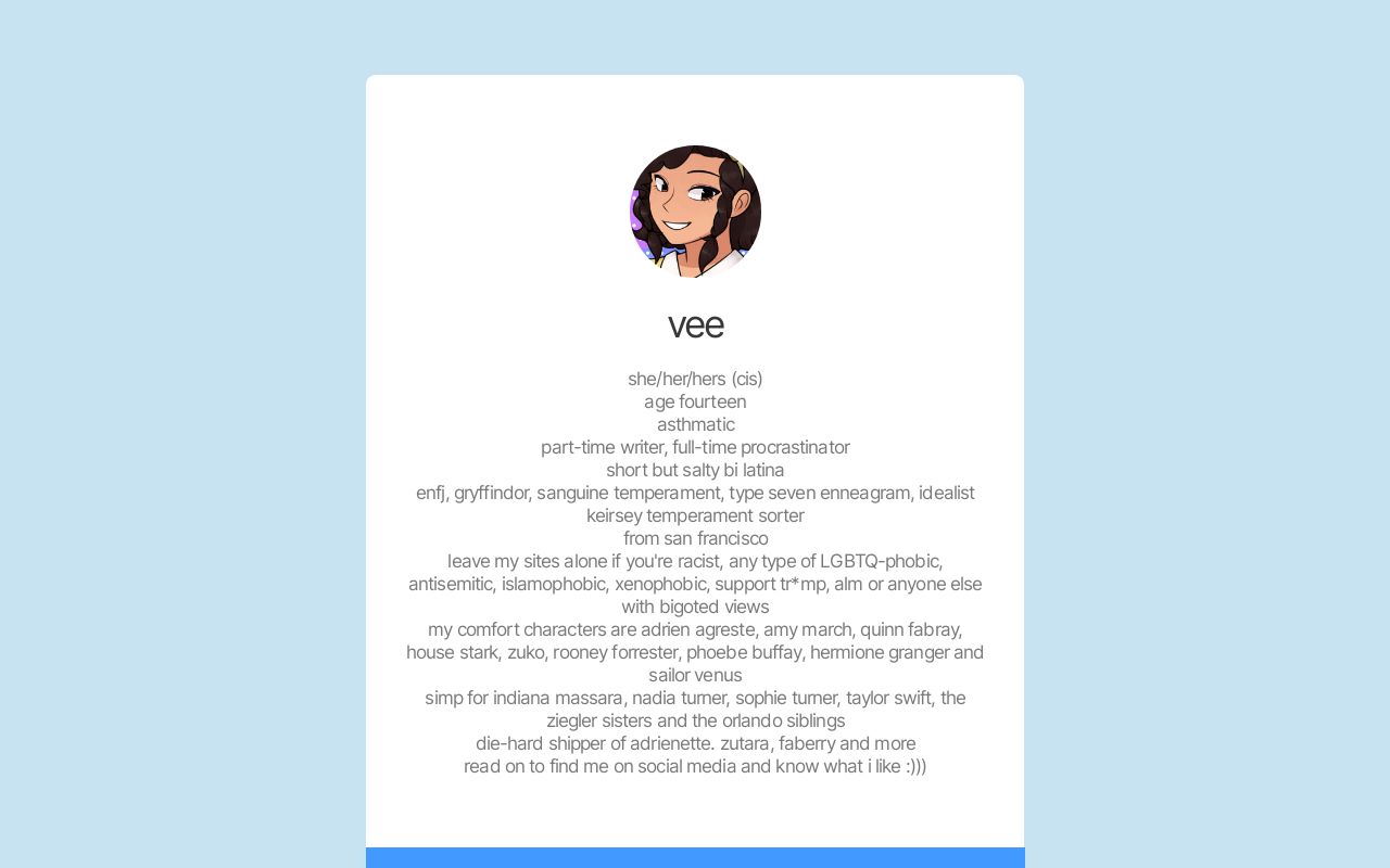 About: Vee